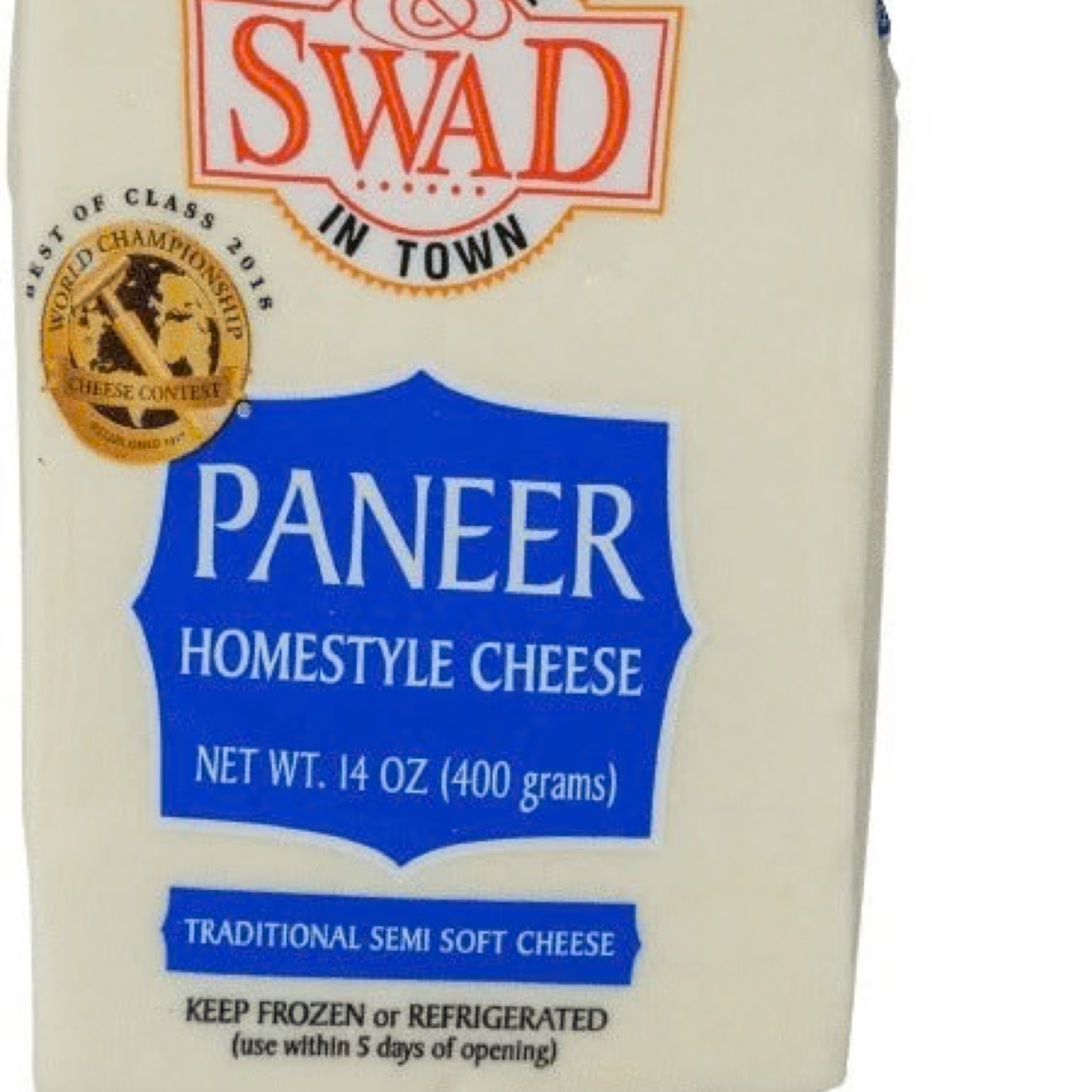 Swad Paneer Block 14oz | Metro Spice Mart