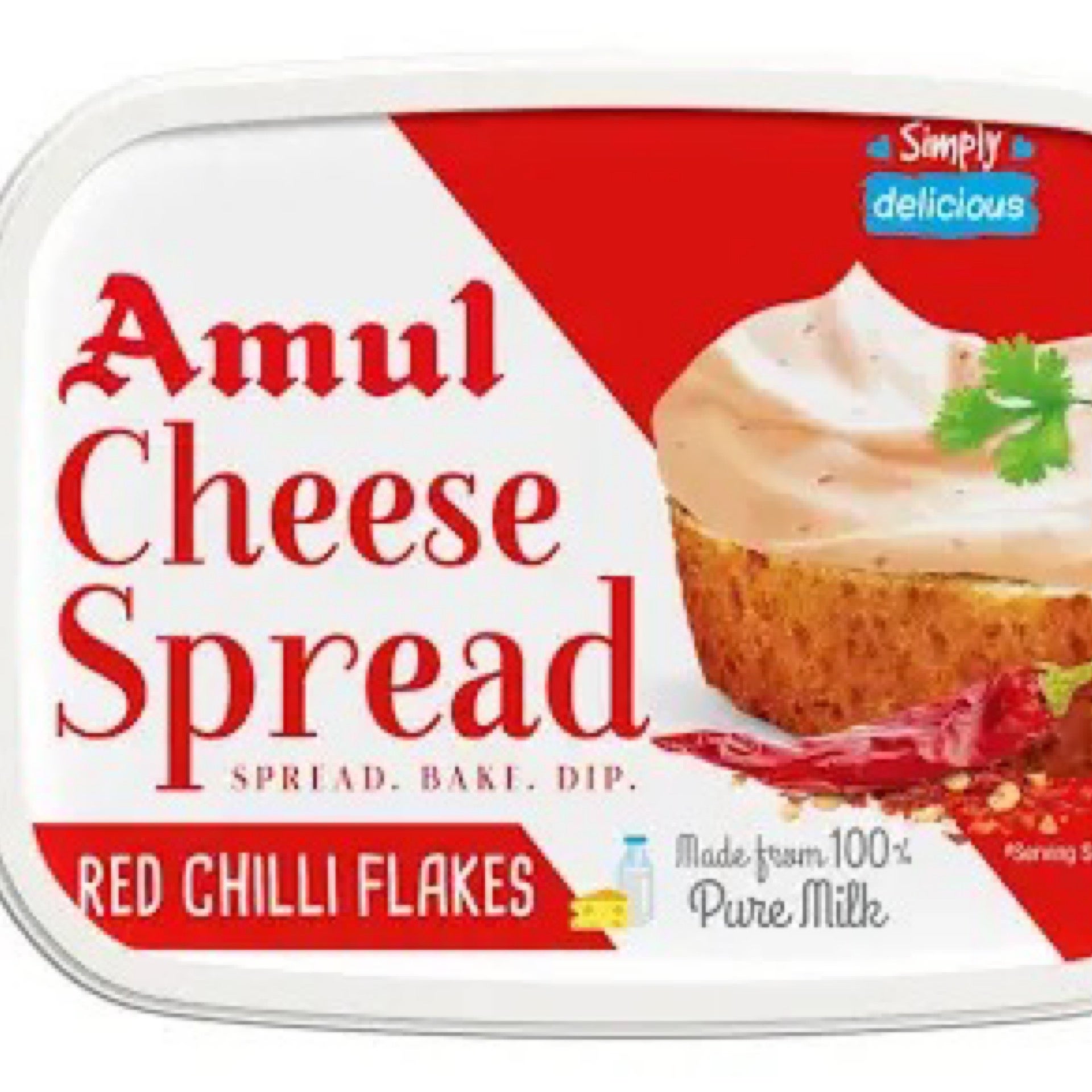 Amul Cheese Spread Spicy Garlic 200gm | Metro Spice Mart